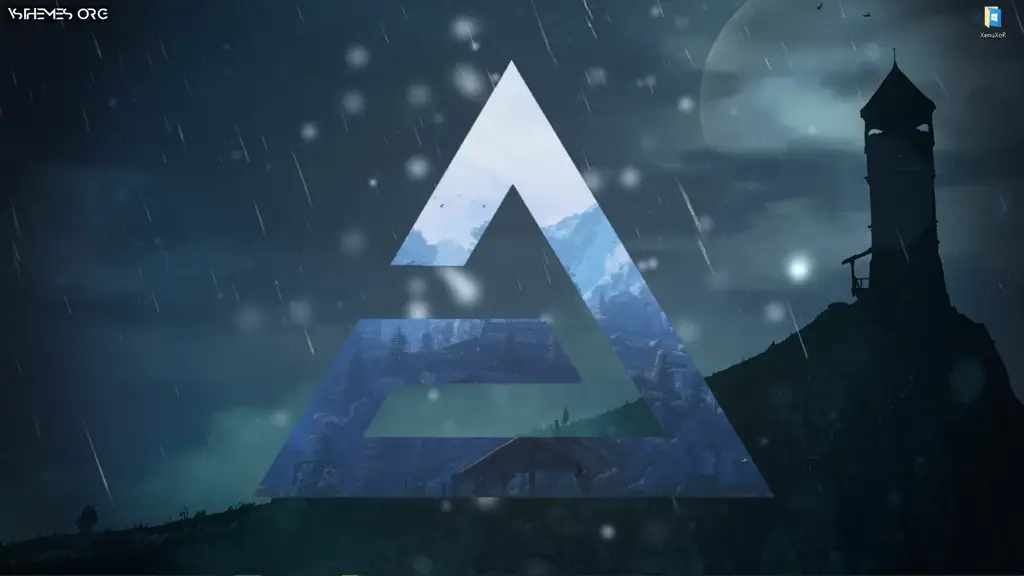 Live wallpaper The Sign of Aard (The Witcher) download on VSThemes.org