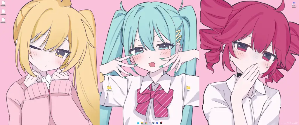 Live wallpaper Triple Baka download on VSThemes.org