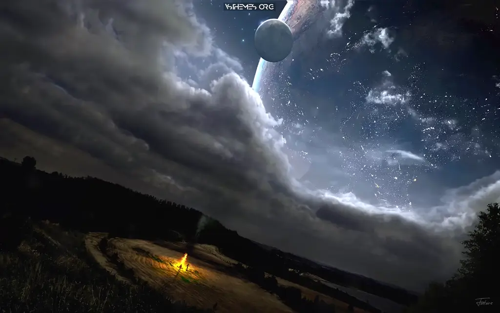 Live wallpaper Call the universe download on VSThemes.org