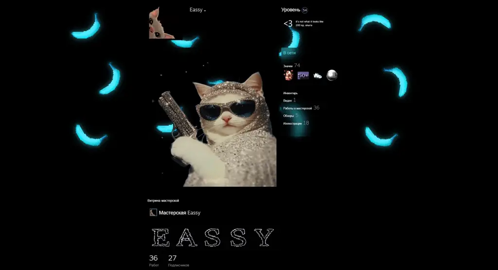 Kitty Weapon Featured Showcase Steam download on VSThemes.org