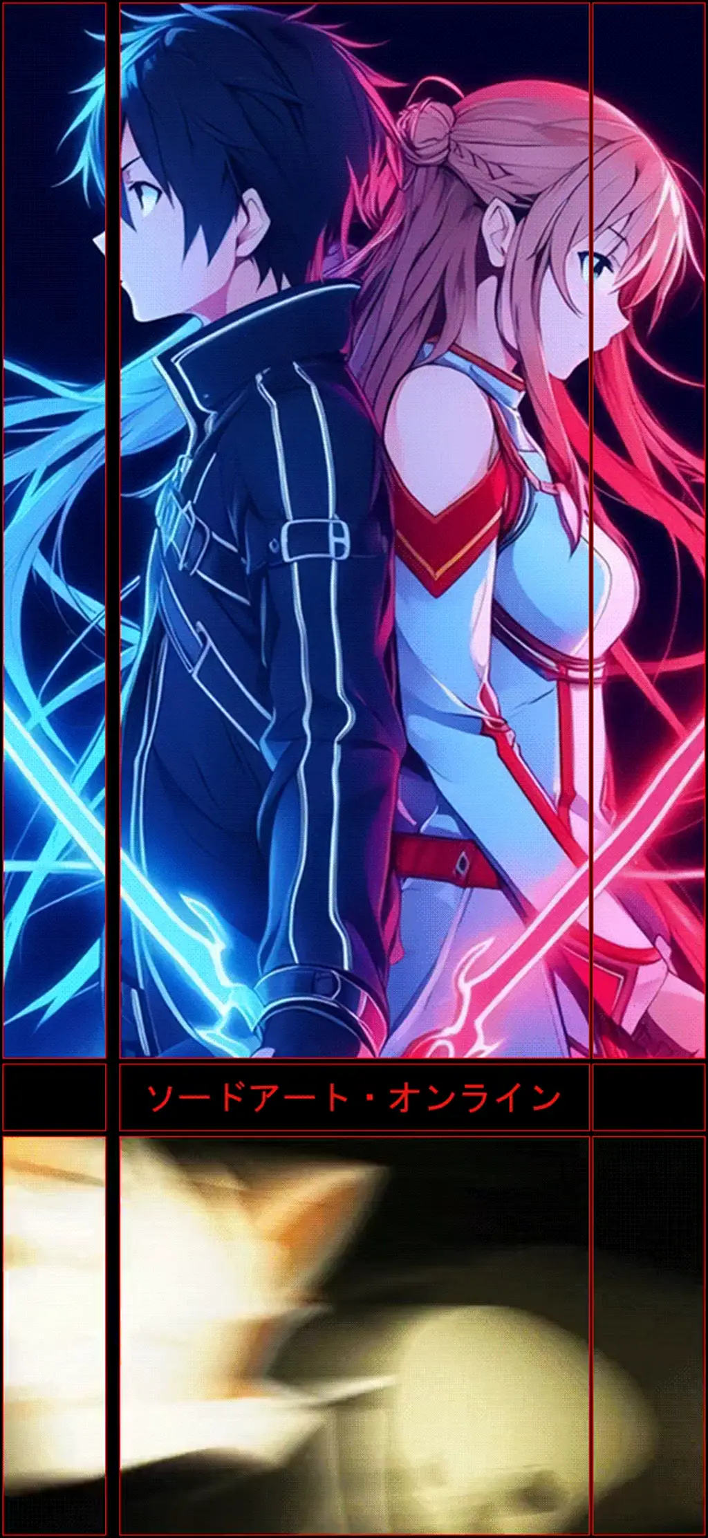 Steam Artwork Kirito and Asuna download on VSThemes.org