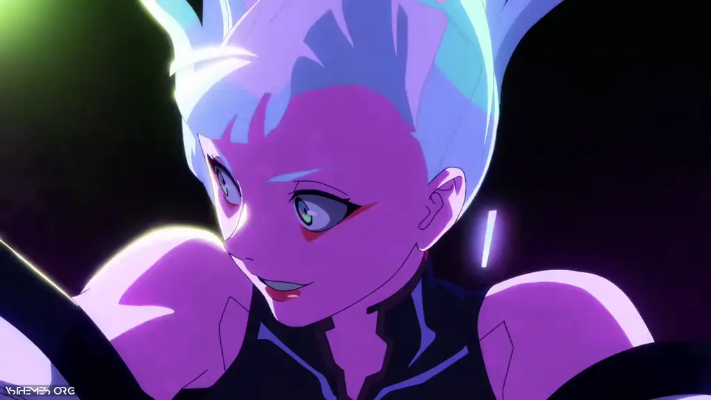 Live wallpaper Cyberpunk: Edge Walker lucy download on VSThemes.org