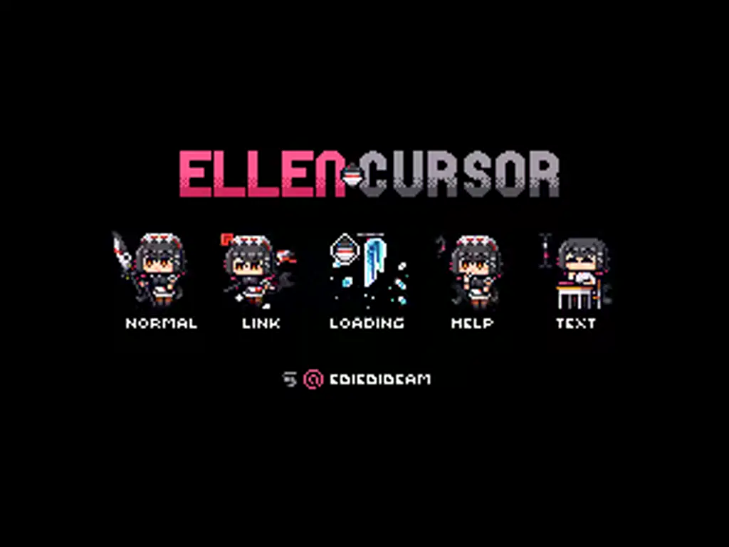 Cursors Ellen Joe on Windows download on VSThemes.org