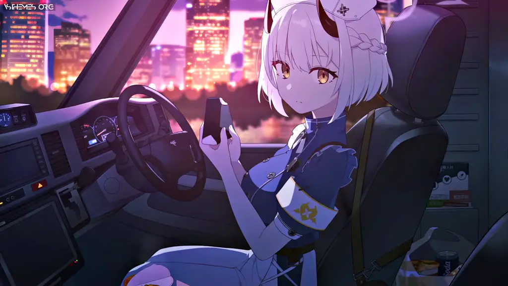 Live wallpaper Blue Archive - Sena Live2D download on VSThemes.org