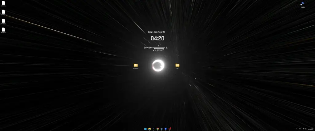 Live wallpaper Droplet Three-Body download on VSThemes.org