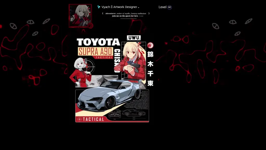 Toyota Supra A90 (Chisato Nishikigi) Featured Showcase Steam download ...