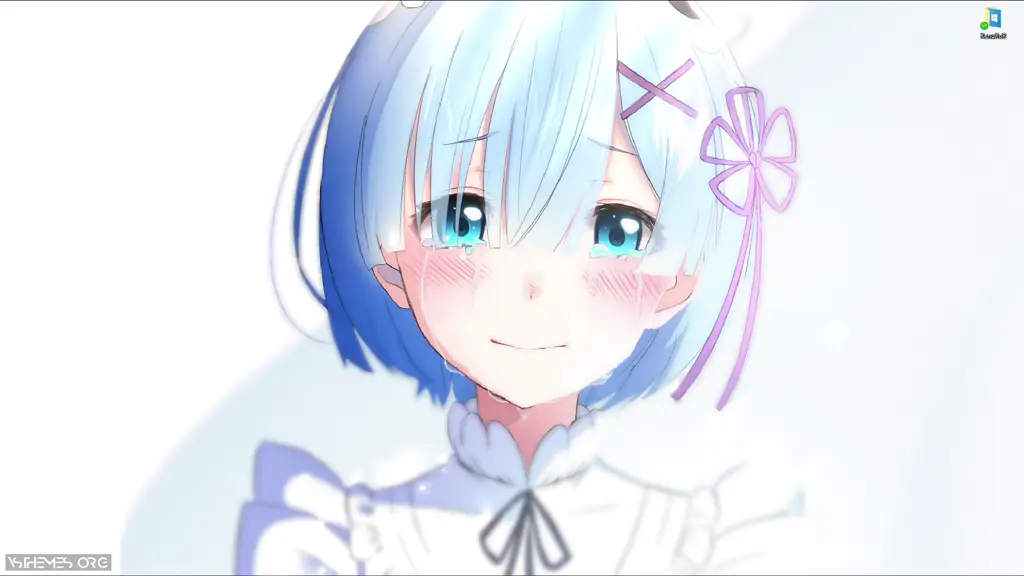 Live wallpaper Ram is crying - Re:Zero download on VSThemes.org