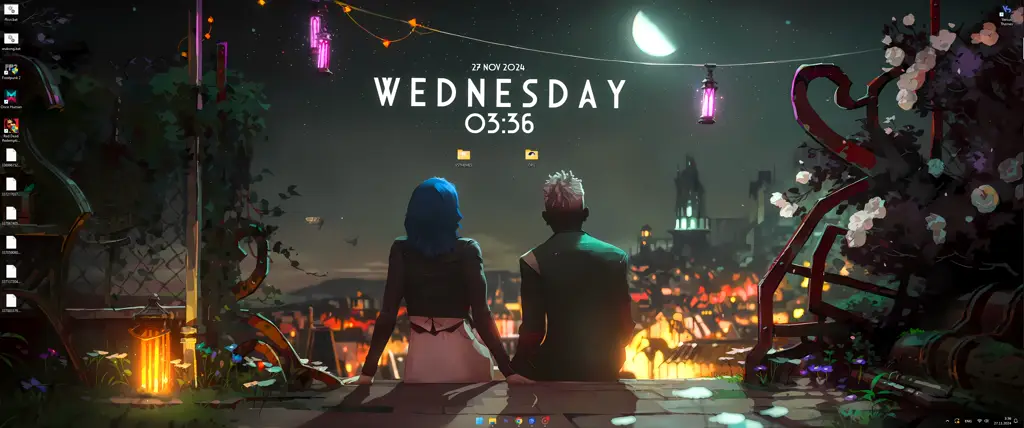 Live wallpaper Ekko and Jinx (Powder): Arcane 2 download on VSThemes.org