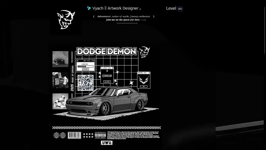 Dodge Challenger Featured Showcase Steam download on VSThemes.org