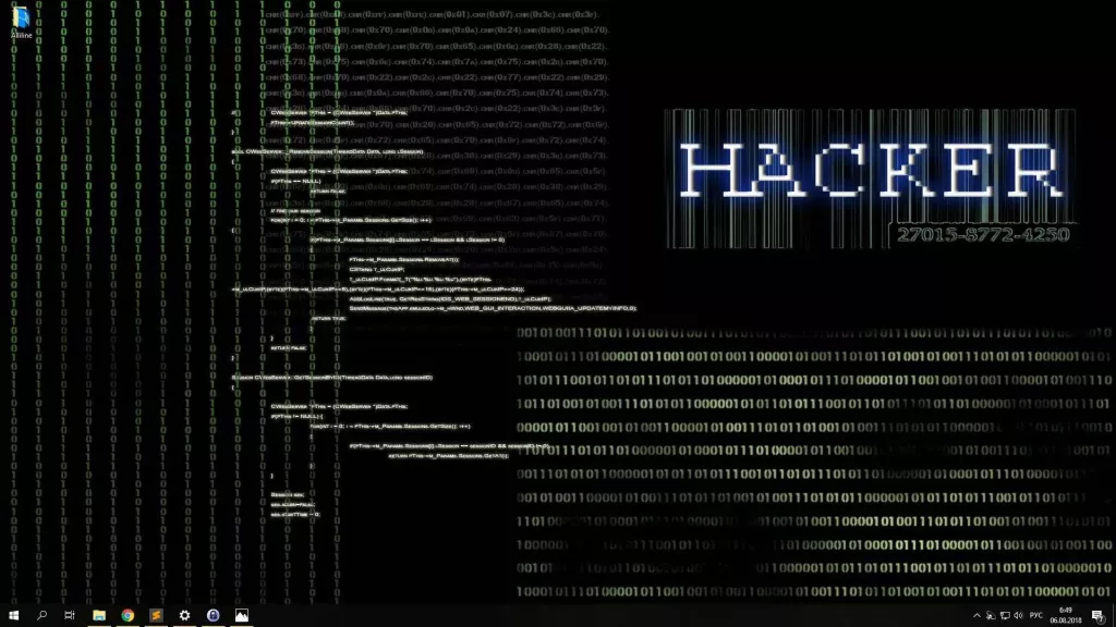 Themepack Hacker for Windows 8/10/11 download on VSThemes.org
