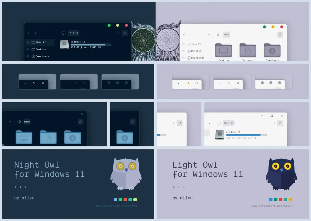 Theme Night Owl for Windows 11 download on VSThemes.org