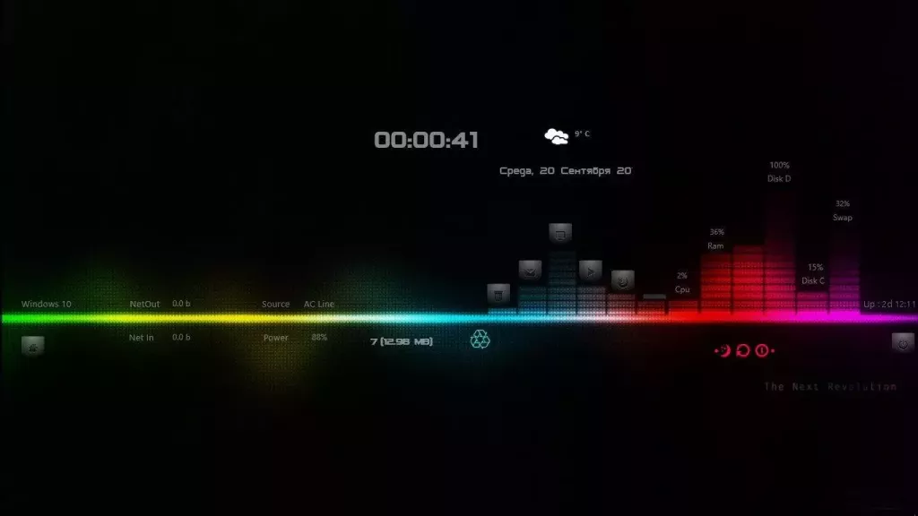 Skin Equalizer for Rainmeter download on VSThemes.org