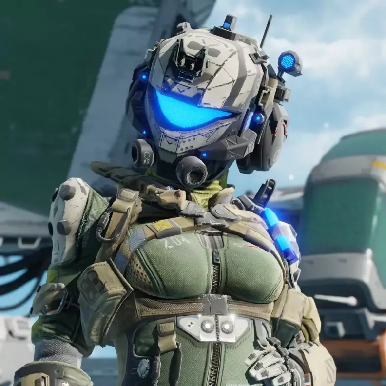 Живые обои Titanfall 2 Female Iron Yu скачать на VSThemes.org