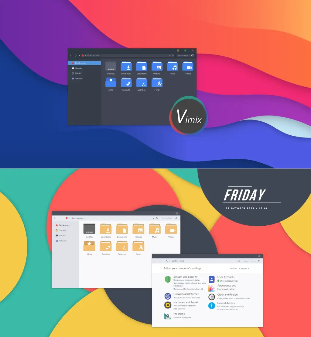 Icons Vimix for 7tsp download on VSThemes.org