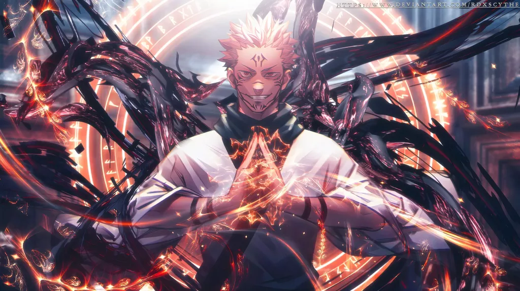 Живые обои Ryomen Sukuna (Jujutsu Kaisen) -- 4k скачать на VSThemes.org