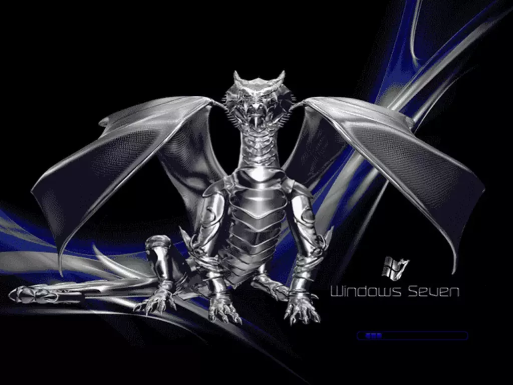 Boot screen Grey Dragon for Windows download on VSThemes.org