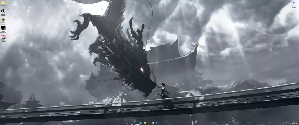 Live wallpaper Dragon WLOP download on VSThemes.org
