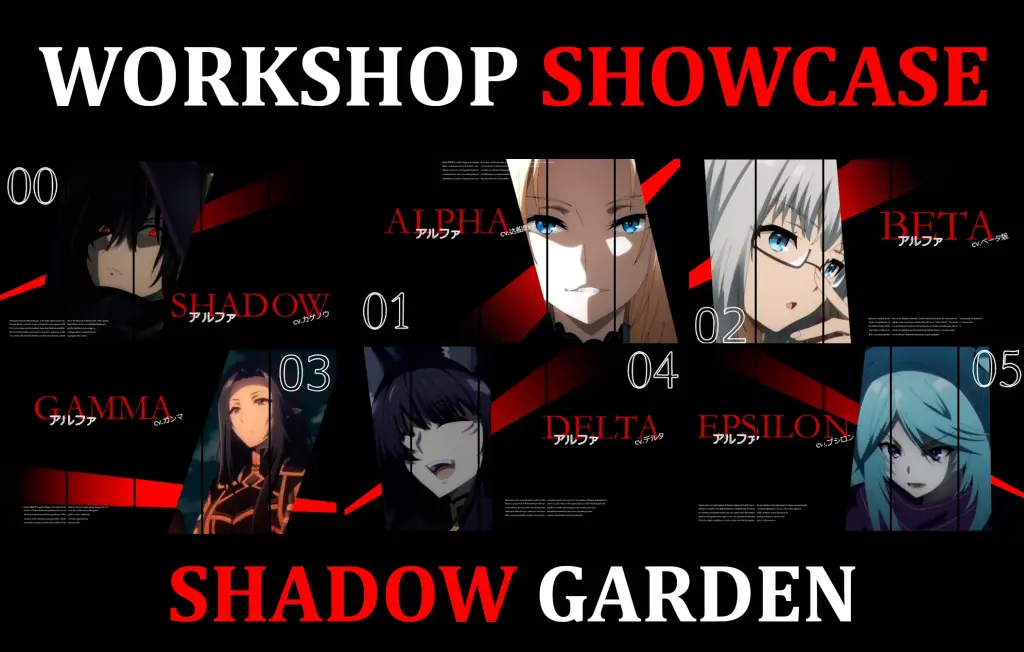 Complete Shadow Garden (The eminence in shadow) Workshop Showcase Steam ...