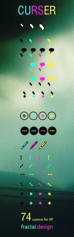 Cursors Curser, 74 pointers on Windows download on VSThemes.org