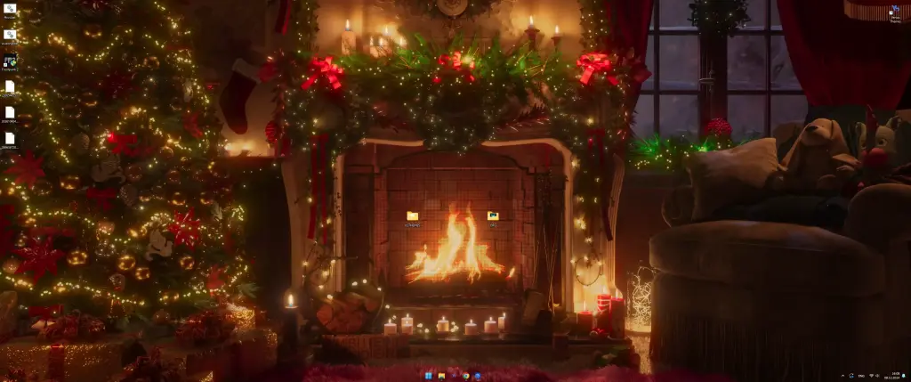 Live wallpaper Christmas Ambience download on VSThemes.org