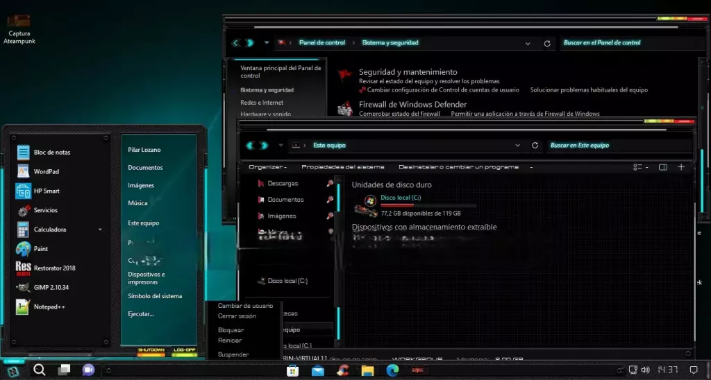 Theme Tech lite v.21H2 - 23H2++ for Windows 11 download on VSThemes.org