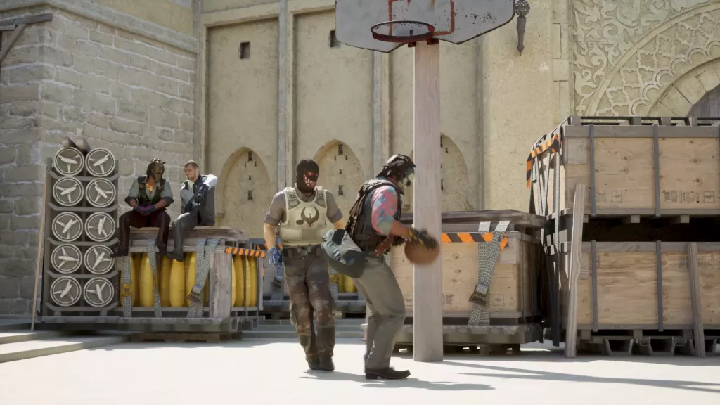 Live wallpaper Basketball CS2 download on VSThemes.org