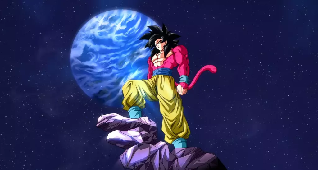 Живые обои Dragon Ball GT : Gokû Super Saiyan 4 Opening Scene скачать ...