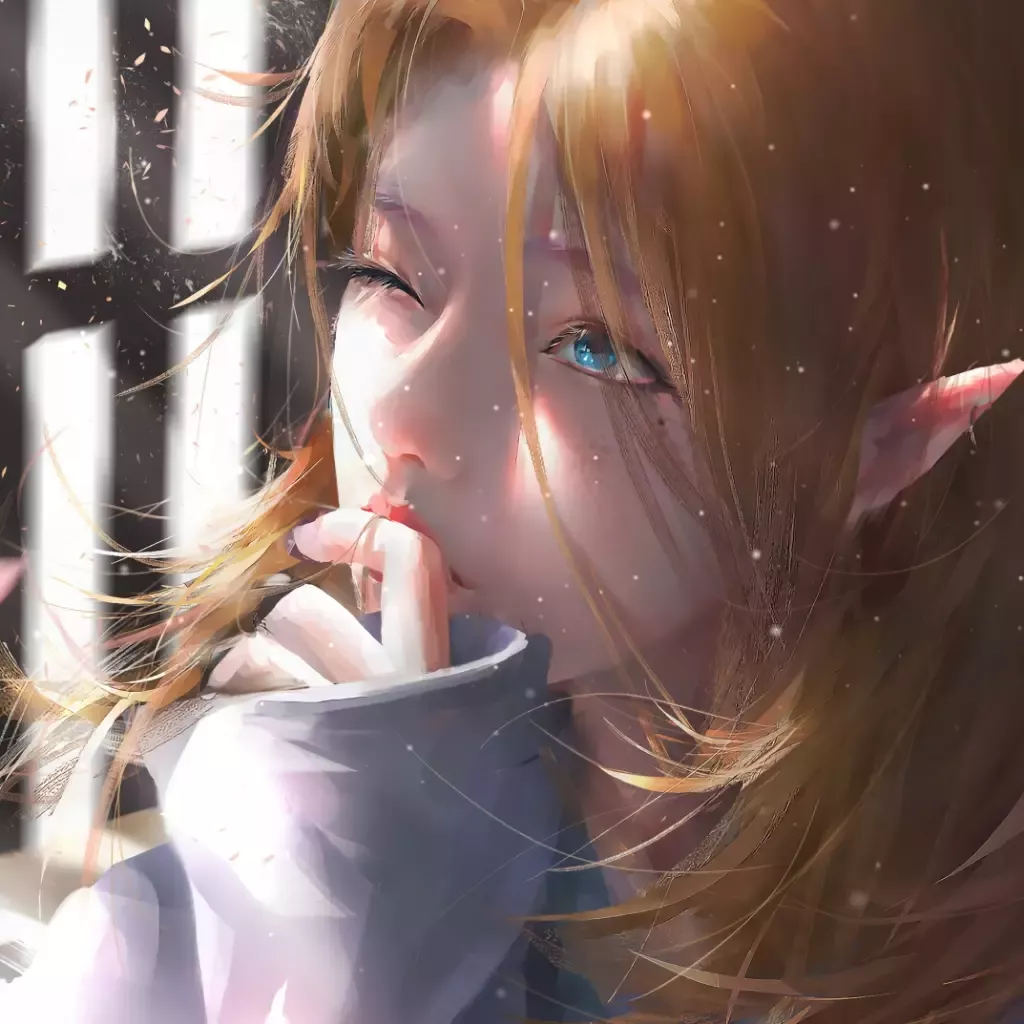 Live wallpaper Turn a blind eye Anime character girl download on ...