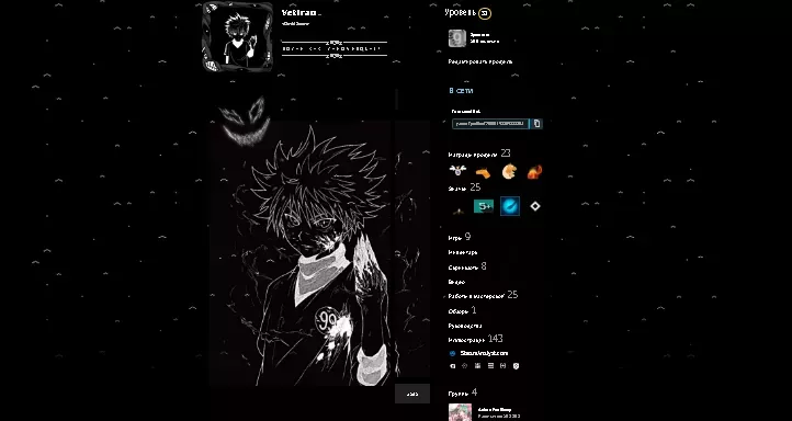 Steam Artwork Killua download on VSThemes.org