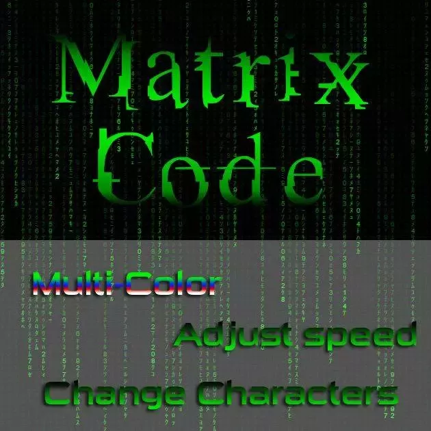 Live wallpaper Matrix Code (Green/Red) download on VSThemes.org