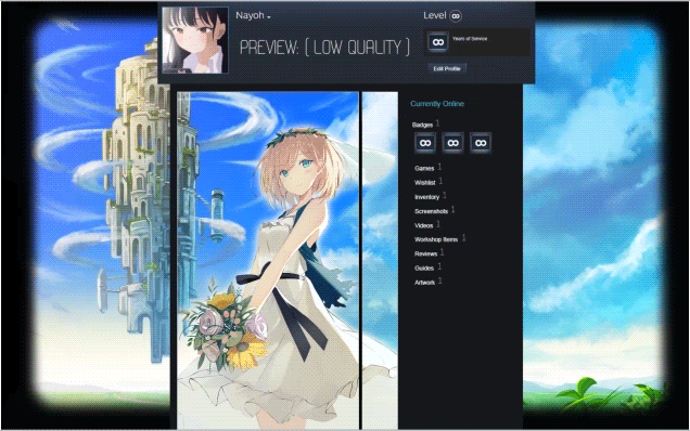 Steam Artwork Luminous download on VSThemes.org