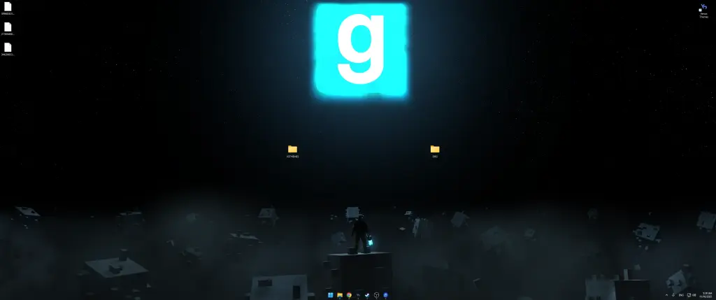 Live wallpaper Garrys Mod Cube download on VSThemes.org