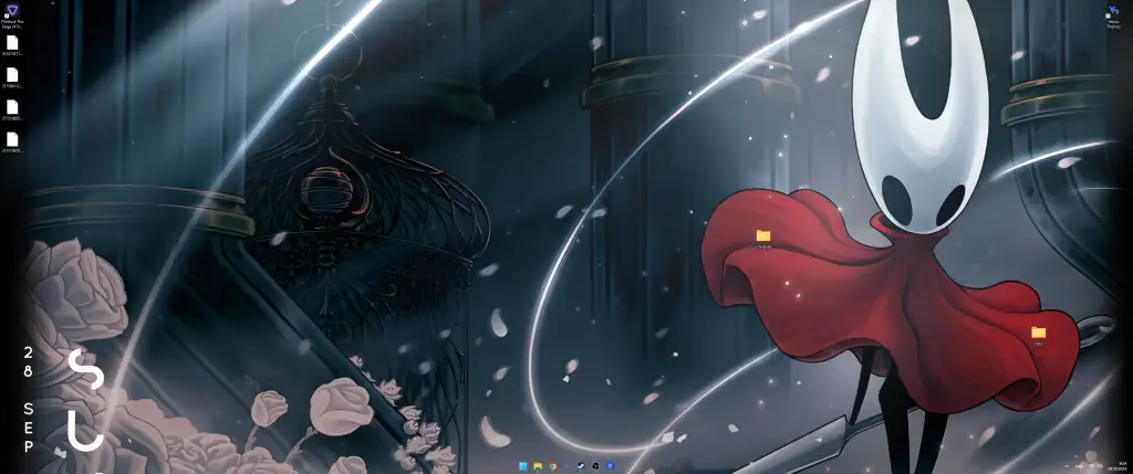 Live wallpaper White Roses - Hollow Knight Silksong download on ...