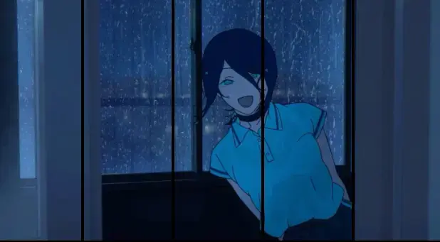 Reze scares Denji (Boo!) Workshop Showcase Steam download on VSThemes.org