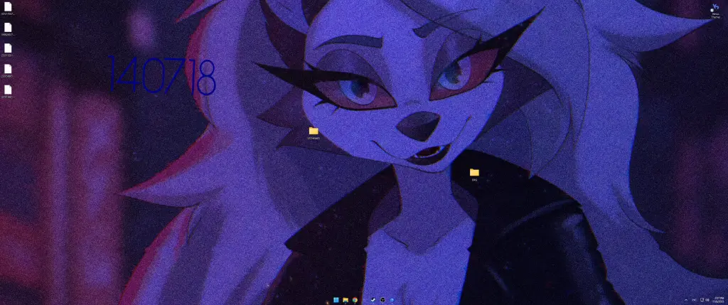 Live wallpaper Loona (Hazbin Hotel) download on VSThemes.org