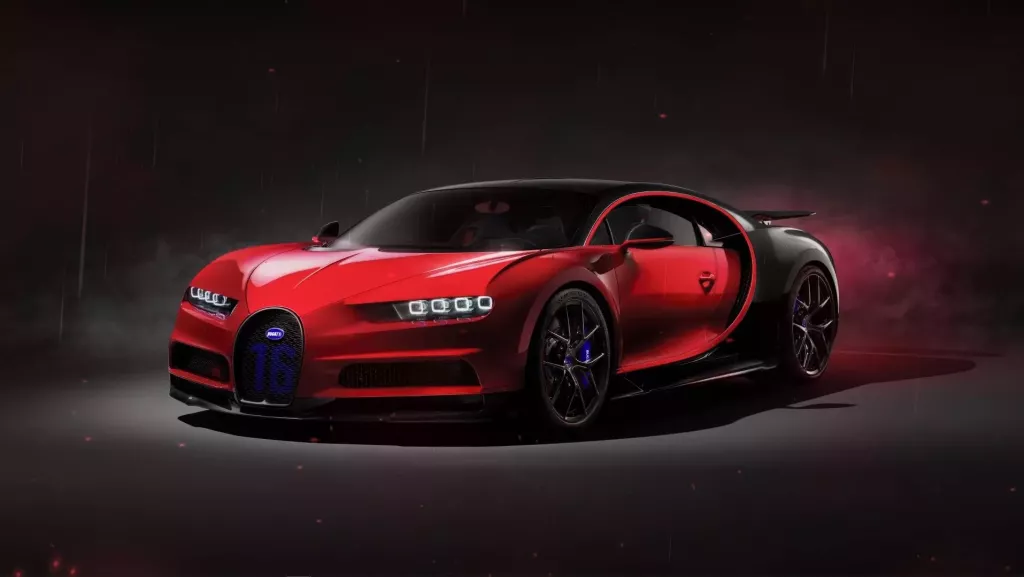 Live wallpaper Bugatti Chiron download on VSThemes.org