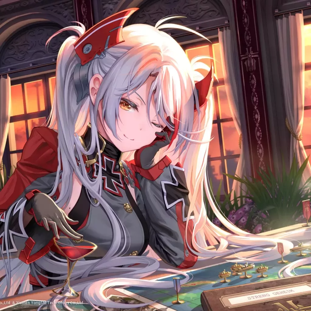 Live wallpaper Azur lane - Prinz Eugen download on VSThemes.org