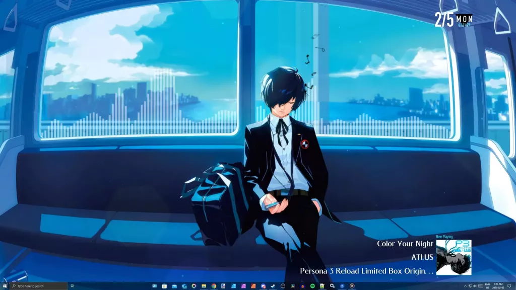 Живые обои Persona 3 Reload [4K] скачать на VSThemes.org