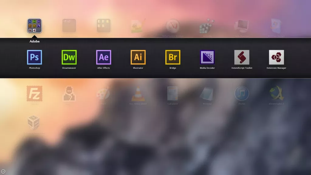 WinLaunch - Application menu as in Mac OS download on VSThemes.org