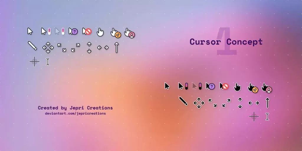 Cursors Concept 1 on Windows download on VSThemes.org