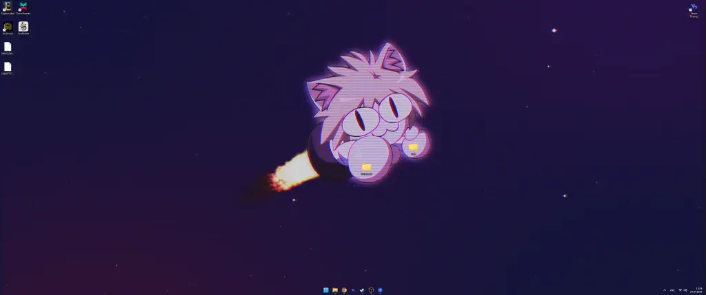 Live wallpaper Neco Arc Rocket download on VSThemes.org