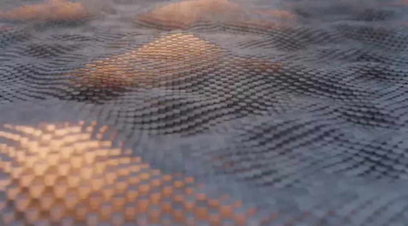 Живые обои Hexwave Light скачать на VSThemes.org