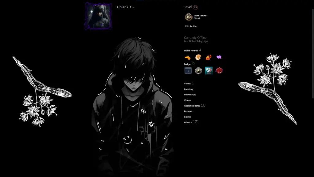 Dead inside Featured Showcase Steam download on VSThemes.org