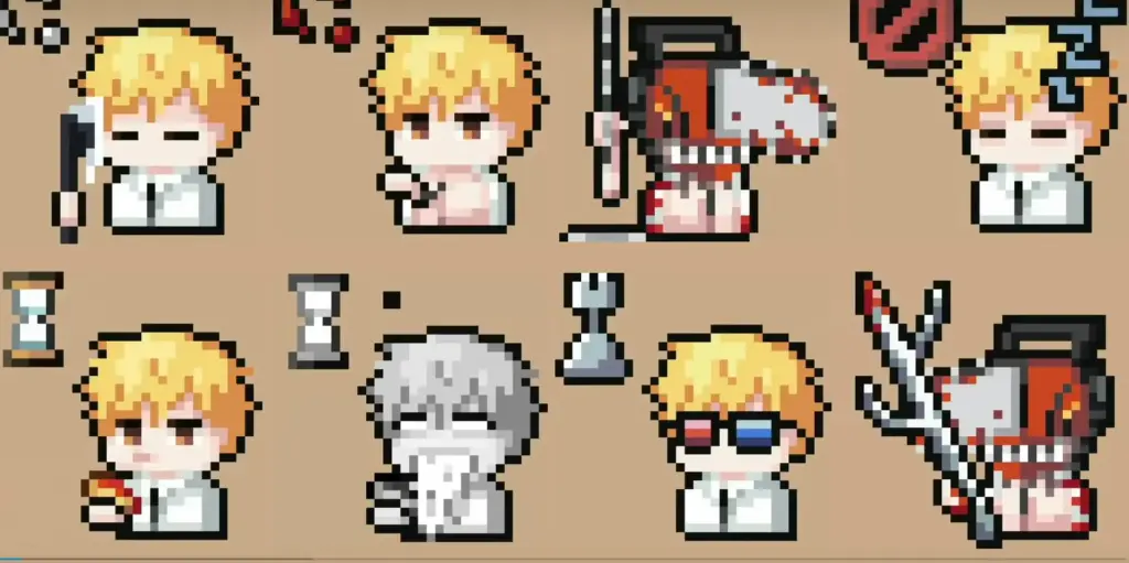 Cursors Denji (Chainsaw Man) on Windows download on VSThemes.org