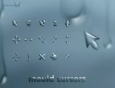 Cursors Glass shape on Windows download on VSThemes.org