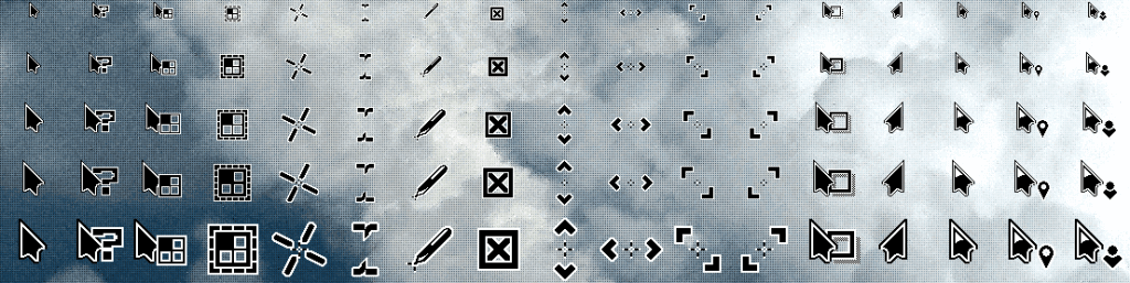 Cursors Storm Cloud v.18 on Windows download on VSThemes.org