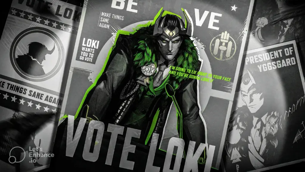 Live wallpaper Vote Loki (Marvel Rivals) download on VSThemes.org