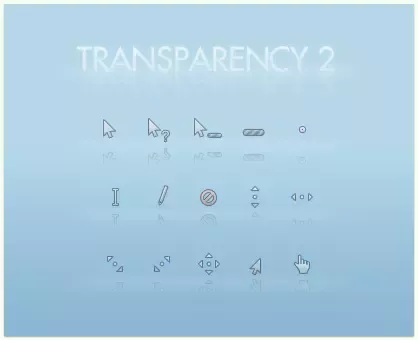 Cursors Transparency, second version on Windows download on VSThemes.org