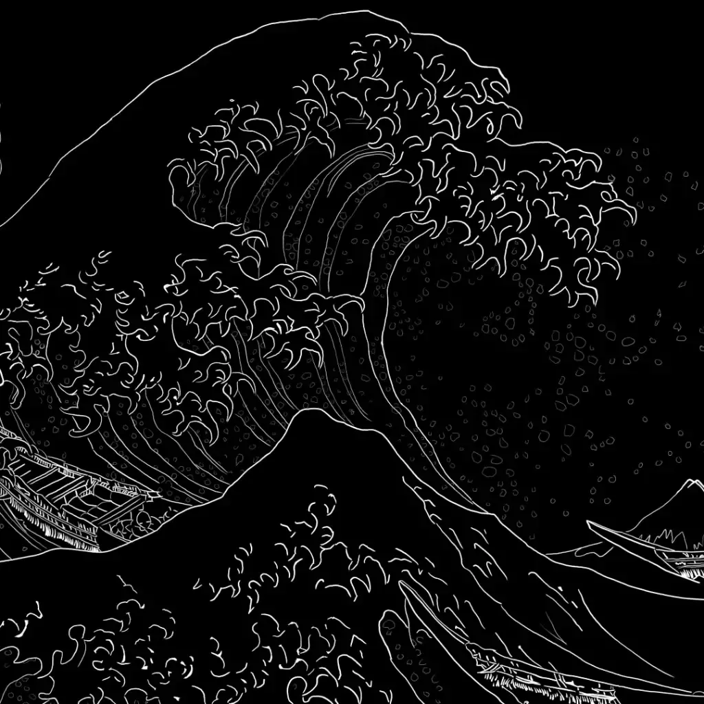 Black Desktop Animated Wallpaper