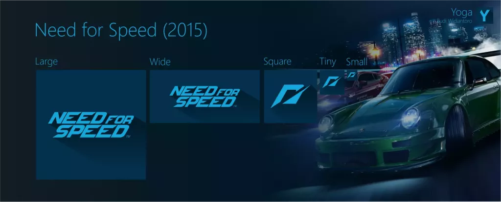 Icons Tiles of Nid for Speed (2015) download on VSThemes.org